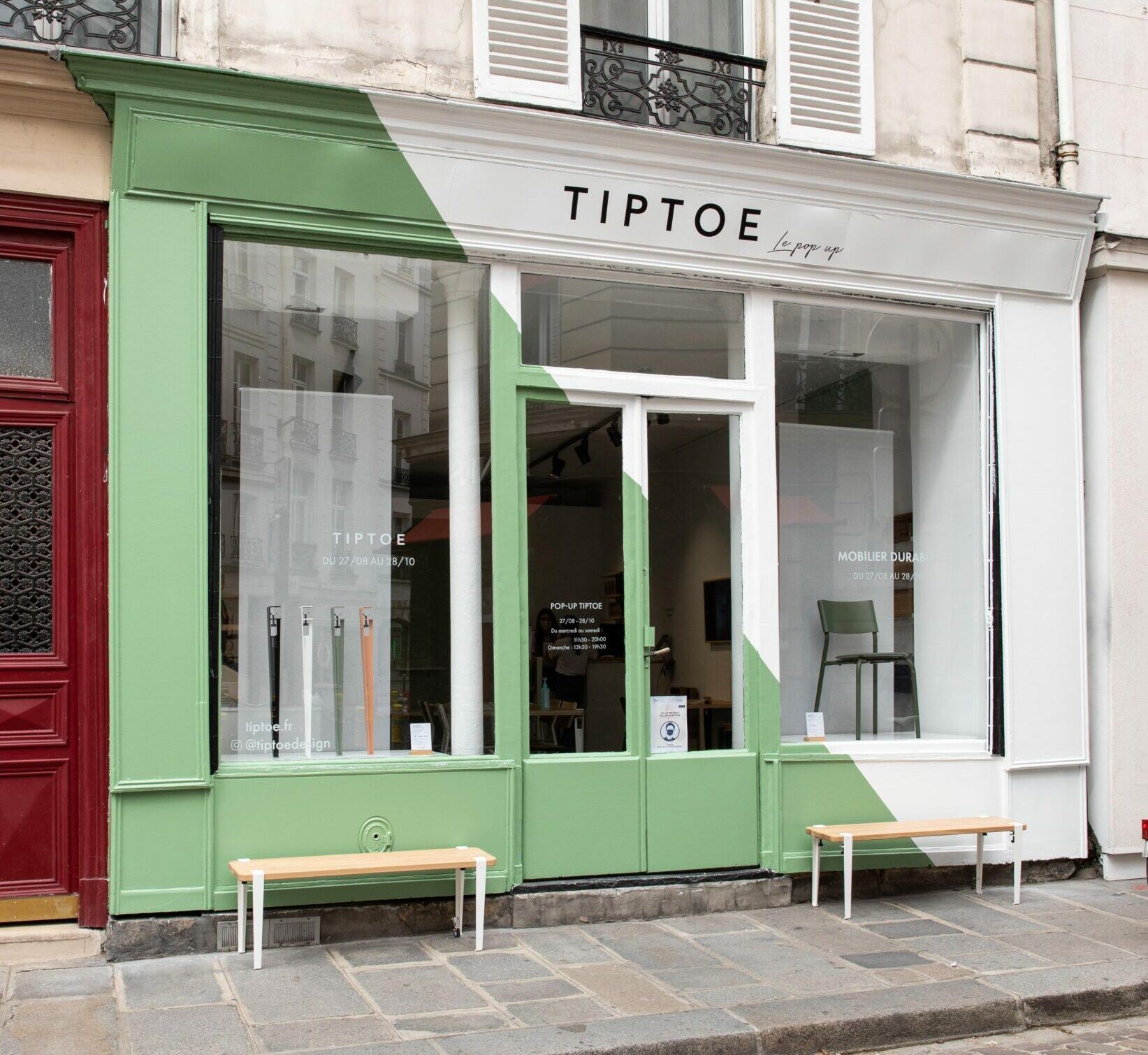 TIPTOE ouvre son premier pop–up store à Paris ! — TIPTOE