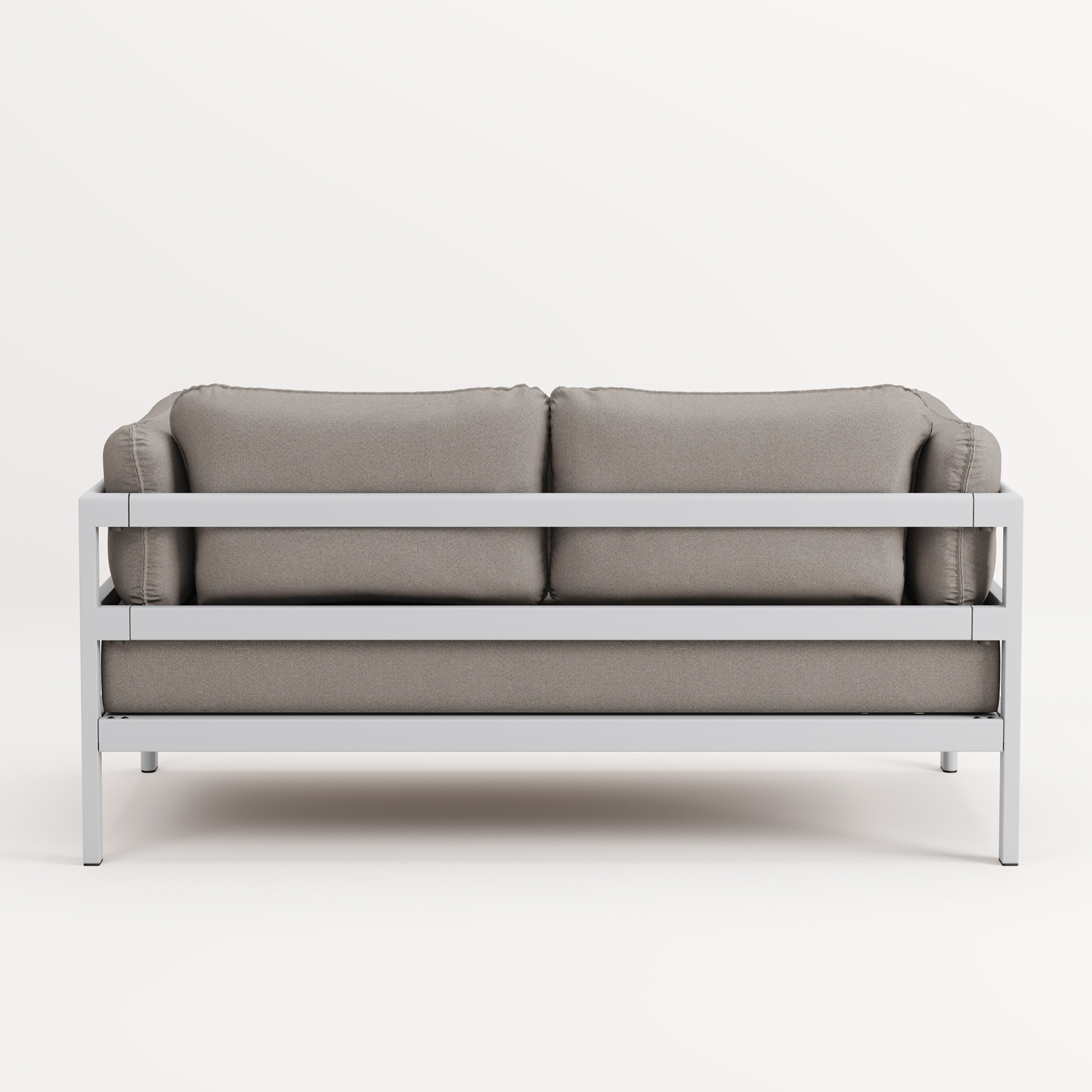 2 seats EASY sofa, recycled fabric, comfortable and timeless