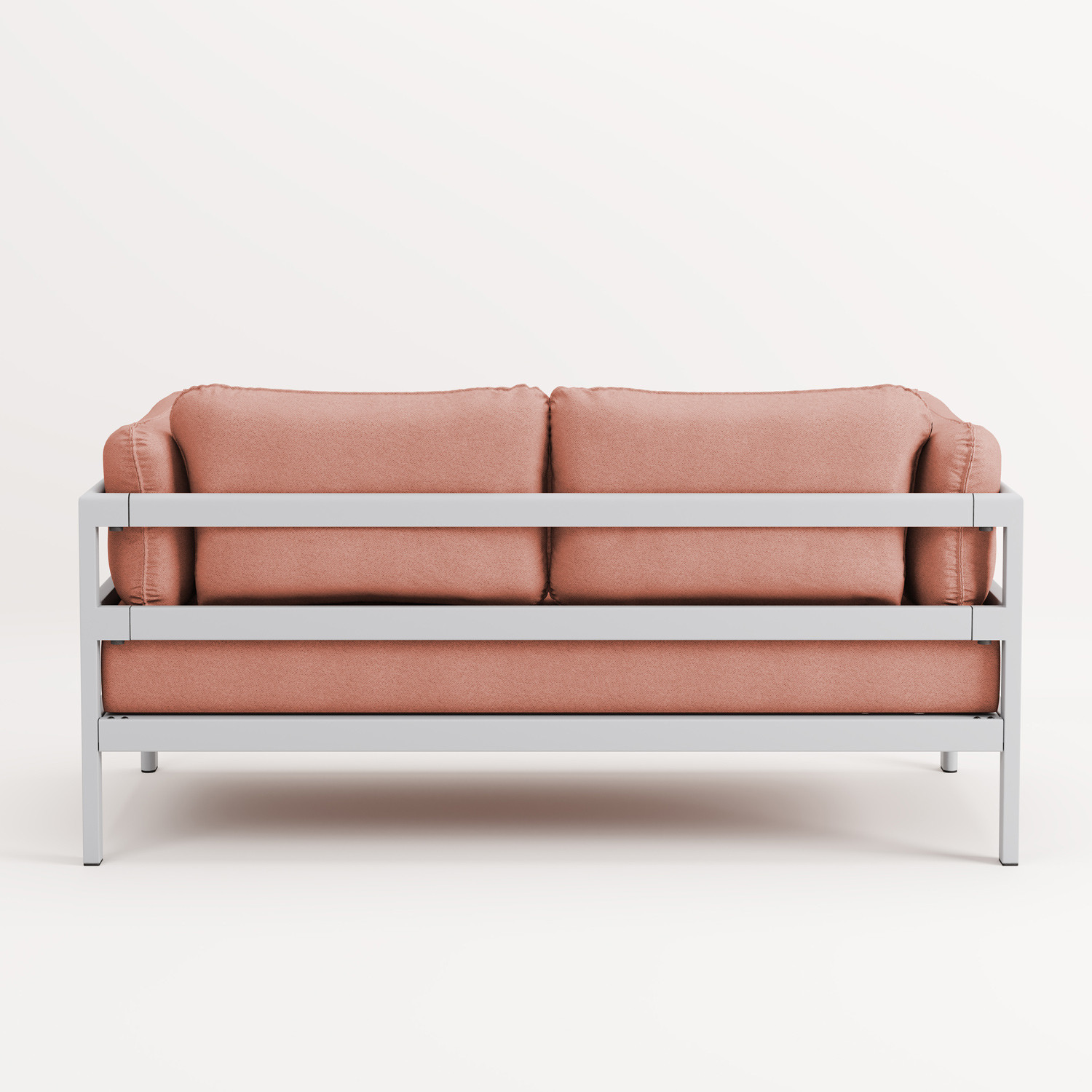 2 seats EASY sofa, recycled fabric, comfortable and timeless