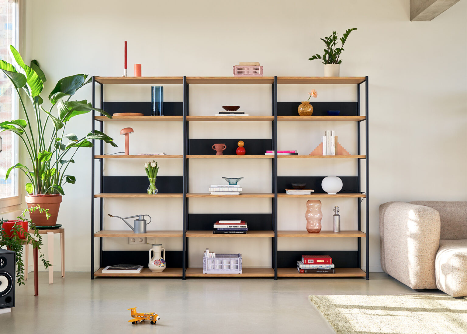 Meubles de rangement, système d'étagère modulable UNIT